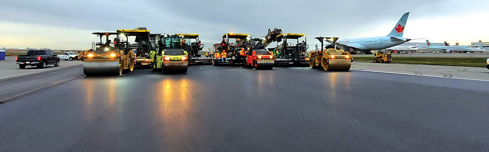 Mélange spécialisé StellarFlex FR ® à YYZ – McAsphalt